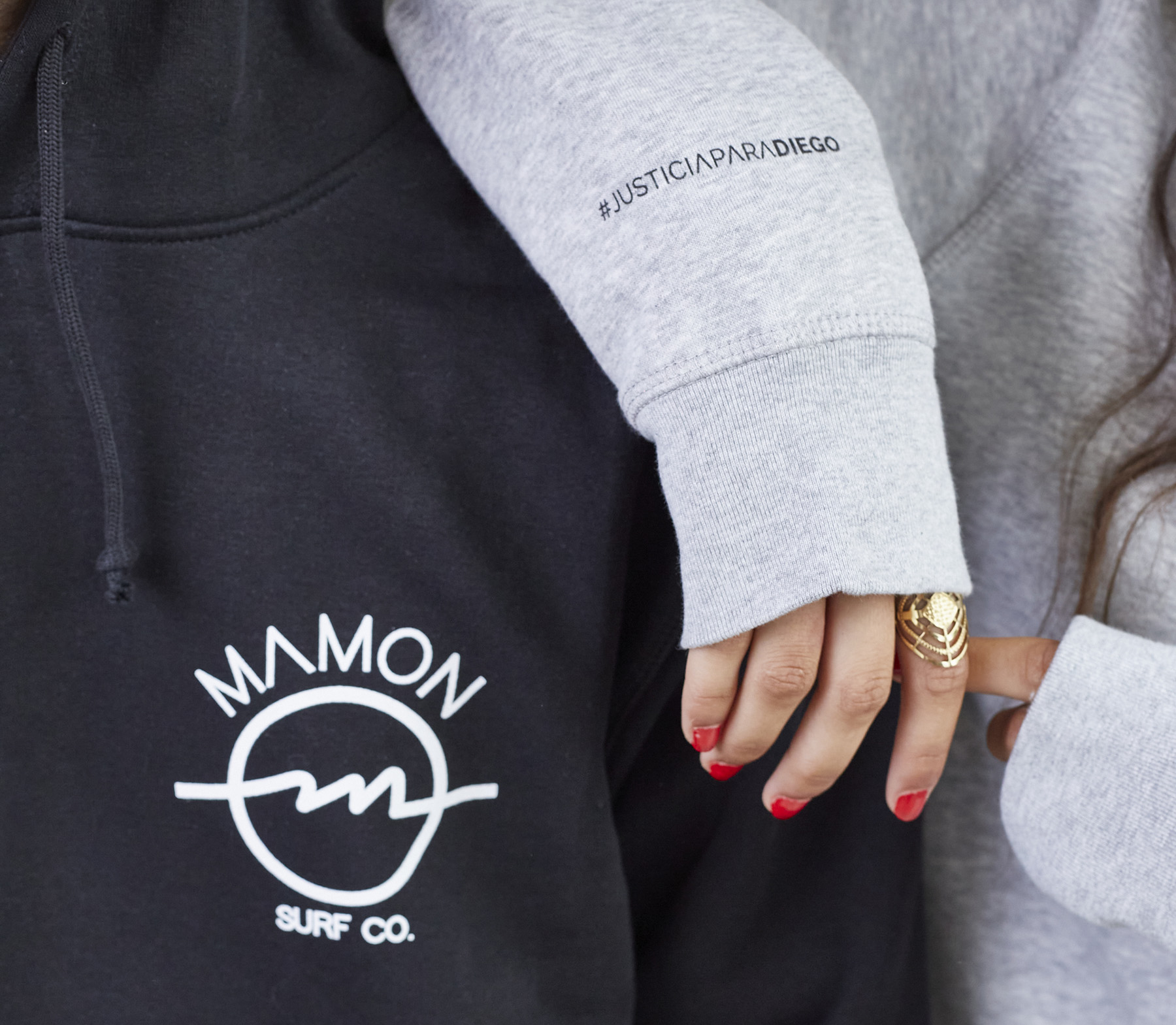 Sudadera Clásica Gris - Mamon